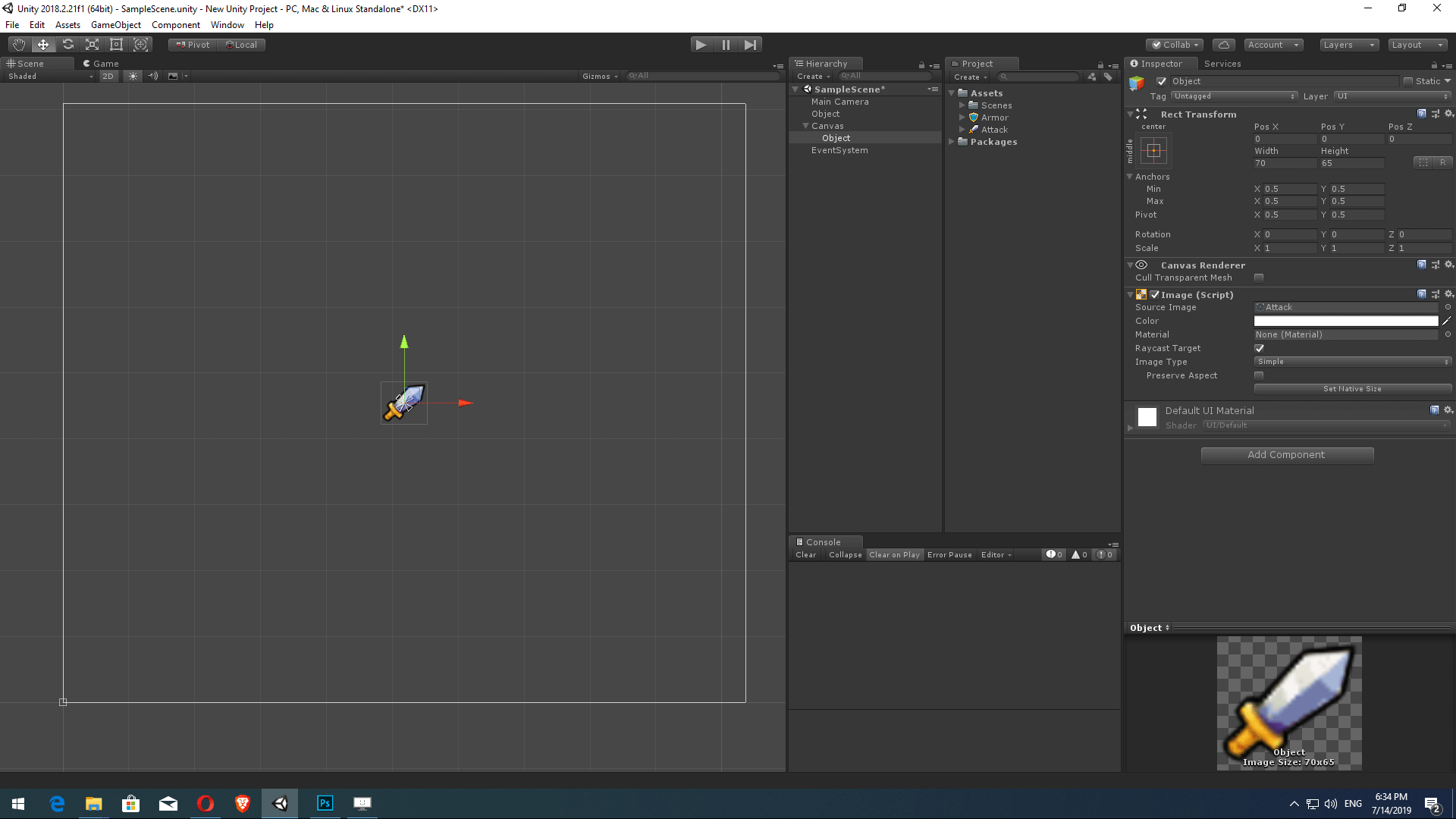 Tương tác với Object đa nền tảng trong Unity